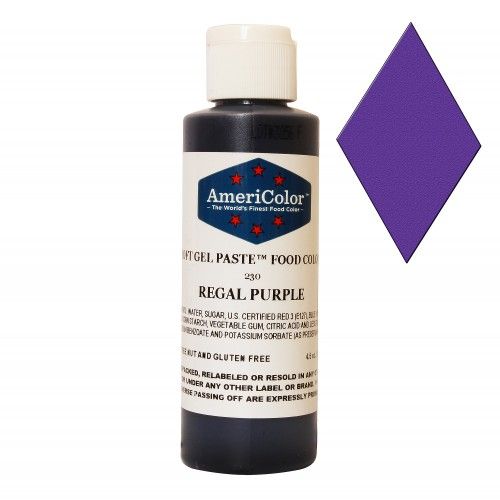 ⋗ Краситель гелевый Королевский фиолетовый Regal Purple AmeriColor 128 ...
